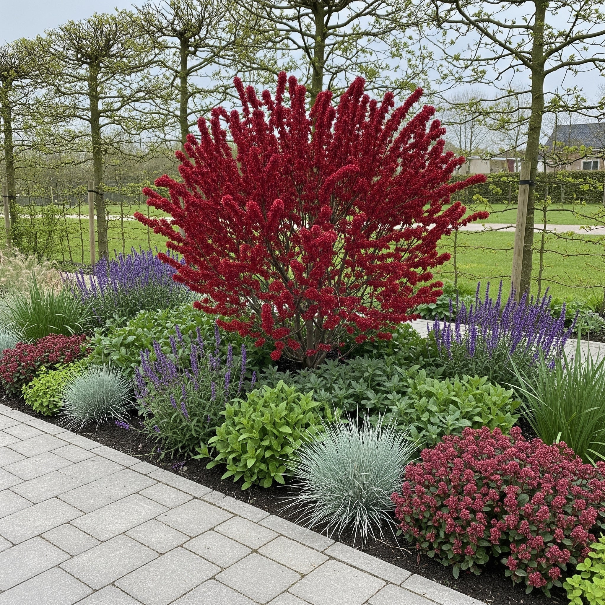 Sfeervolle meerstammige struiken en bomen voor borders - tips & voorbeelden