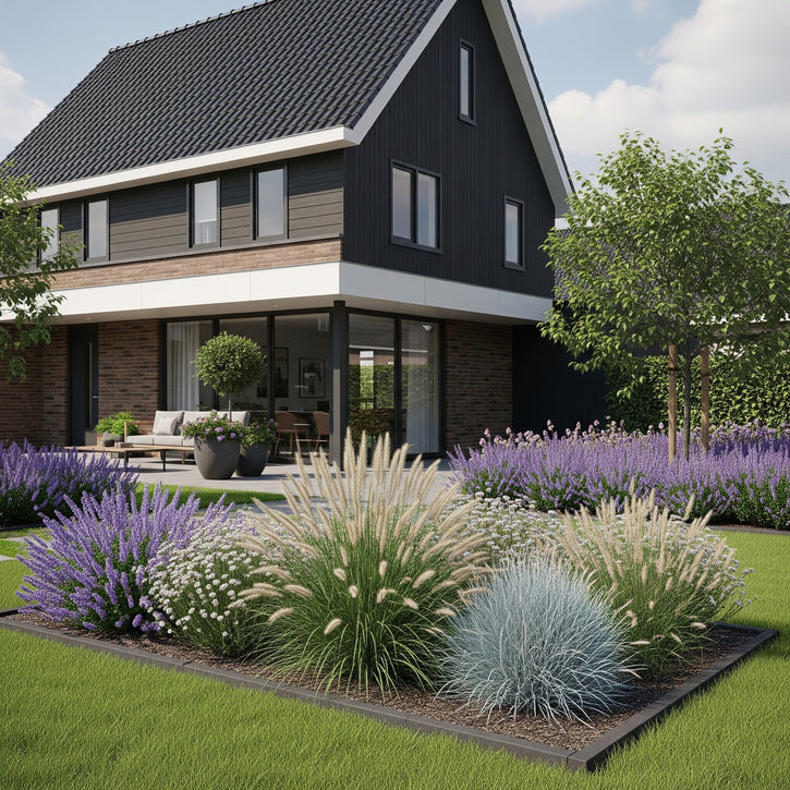 Borderpakket siergrassen voor o.a. strandtuin borders