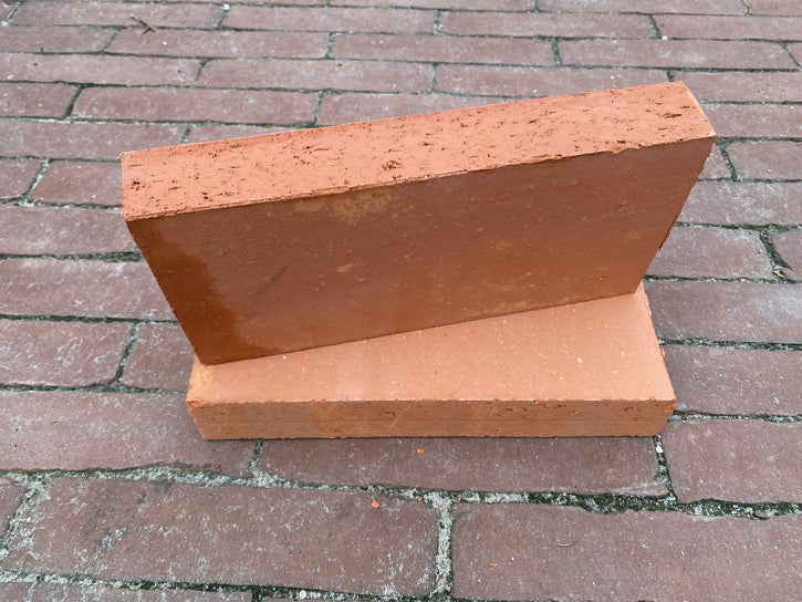 Terracotta borderstenen 23.5 x 11 x 4 cm - stapelblokken tuin kopen