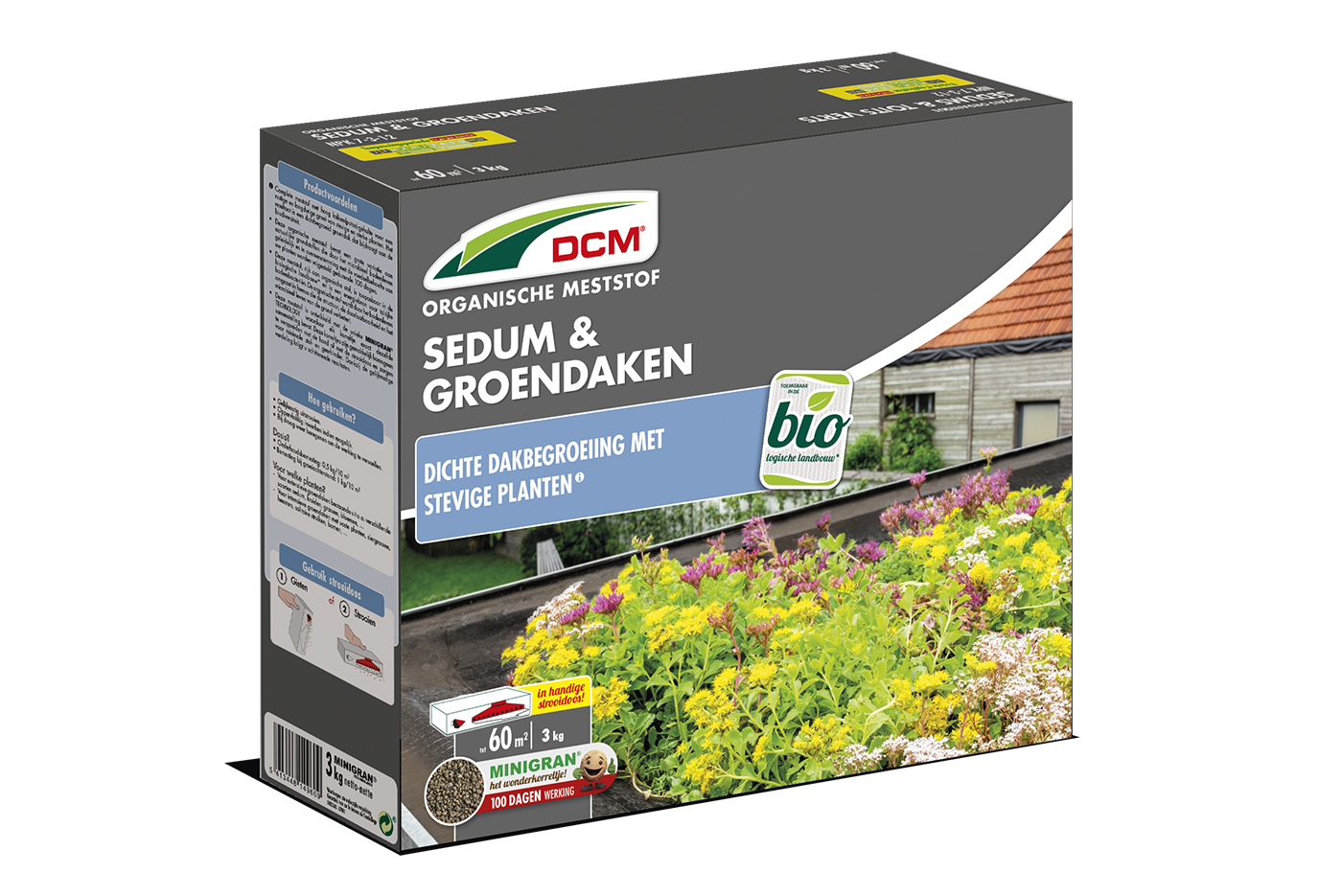 Meststof Sedum kopen - bemesting Groene daken DCM